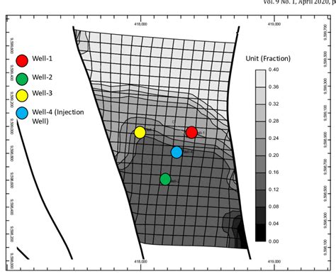 A Inverted 4 Spot Injection Pattern Download Scientific Diagram