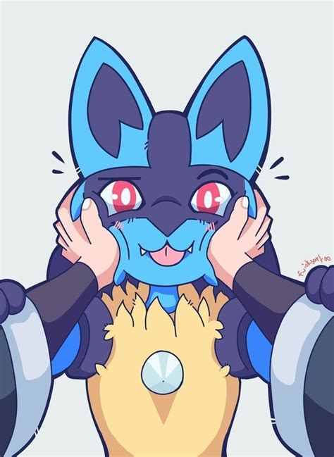 Pin De Rose En Lucario Pokemon Especial Garabatos Lindos Arte Pokemon