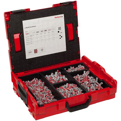 Fischer Fischer L Boxx 102 Duopower Pluggen 910 Delig