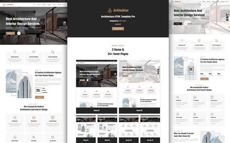Architecture Html Template Download Html Codex