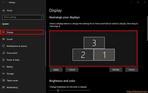 WindowsHow To Rearrange Multi Screen Displays Windows Ttian Tech