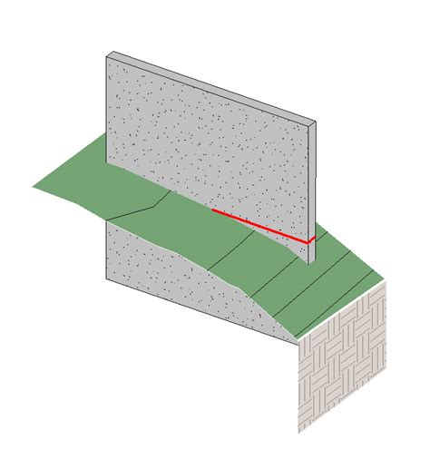 toposurface pattern showing through wall autodesk community