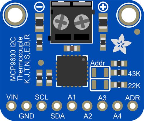 How To Use Adafruit MCP9600 Pinouts Specs And Examples Cirkit Designer