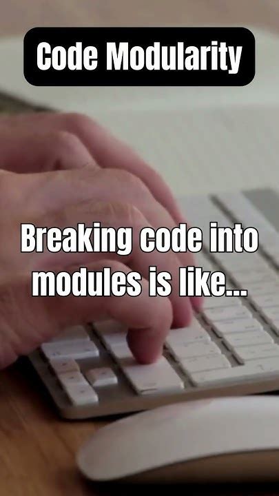 Code Modularity Coding Motivation Bestpractices Youtube
