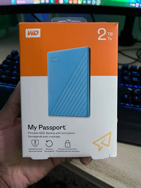 Wd My Passport 2tb Computers And Tech Parts And Accessories Hard Disks