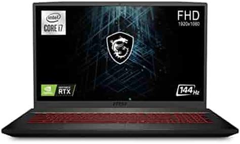 Msi Gf75 Thin 9scxr 424in Gaming Laptop 9th Gen Core I7