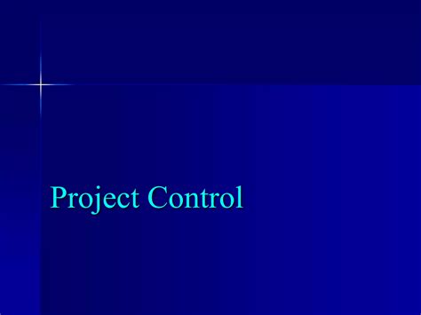 Lecture15projectcontrol 1ppt