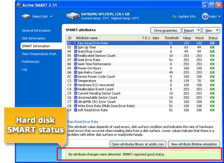 How To Check Hard Disk SMART Status Hard Drive S M A R T Monitor