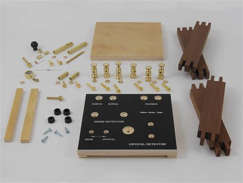 Crystal Detector Dual System Kit Galena Century Radio