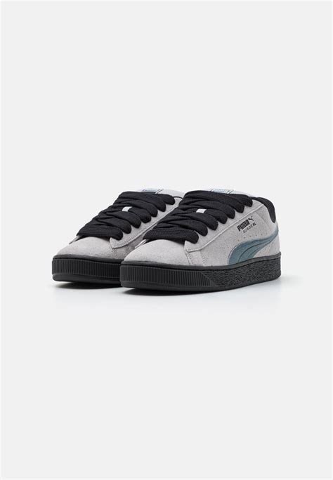 Puma Suede Xl Unisex Sportbačiai Cool Light Grayblack Puma Suede