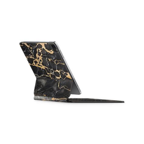 Magic Keyboard Ipad Pro 11 Gen 2 Black Gold Fusion Art Skin