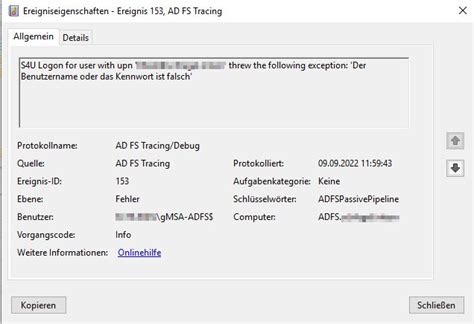 Ad Fs Login Problem Administrator