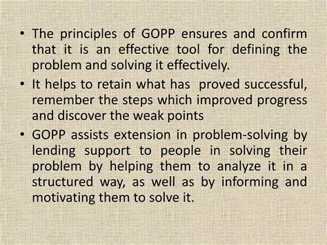 Goal Oriented Project Planning For Effective Problem Solving By Vinay Pptx