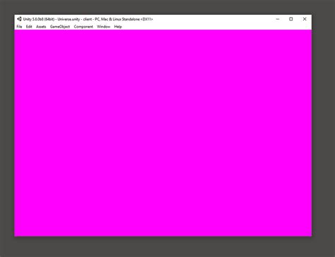 Unity Starts Up Pink Questions Answers Unity Discussions
