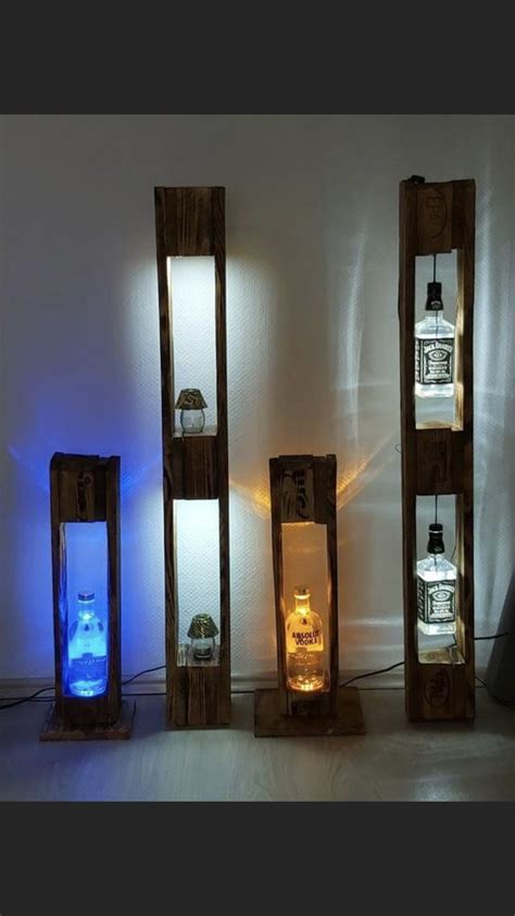 Diy Pallet Wall Lighting