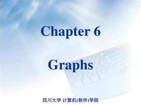 Ppt Chapter 6 Graphs Powerpoint Presentation Free Download Id 5099600