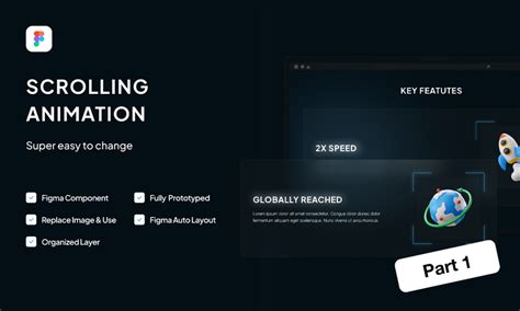 scrolling animation section figma