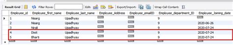 Learn Mysql Add Data In Tables Using The Insert Statement
