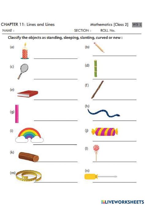 lines and lines online worksheet live worksheets