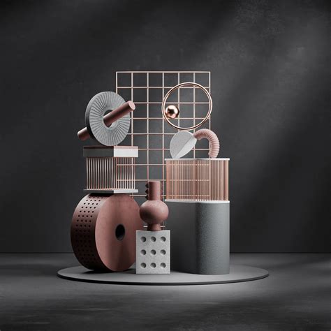forms and shapes explorations vol 05 behance