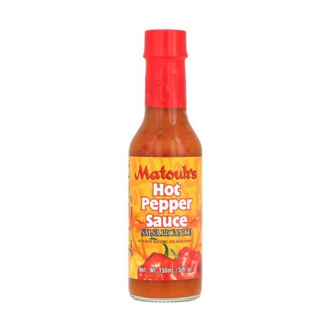 Antilliaanse Toko Matouks Hot Pepper Sauce 5oz 150ml Bestellen Voor €€ 219 In Nederland