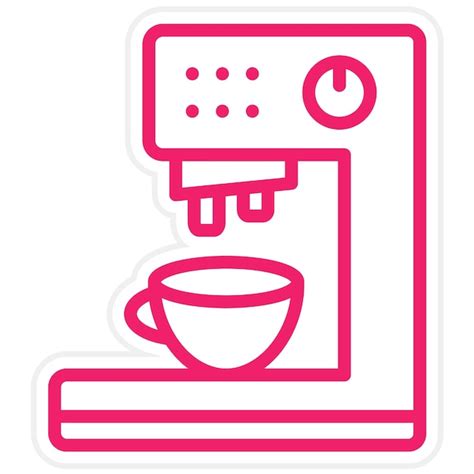Premium Vector Vector Design Drip Coffee Maker Icon Style