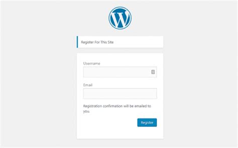 how to create a custom wordpress user registration page