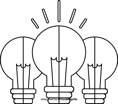 Cognitive Cloud Computing Innovation Black And White Clipart Free Download