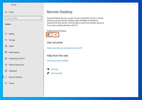 How To Use Remote Desktop To Connect To A Windows 10 Pc
