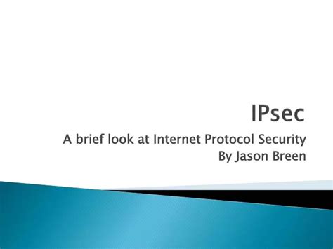Ppt Ipsec Powerpoint Presentation Free Download Id 1750951