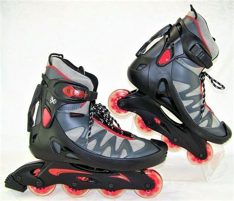 2xs Semi Soft Boot Inline Skates Abec 1 Bearings Adult Unisex Roller