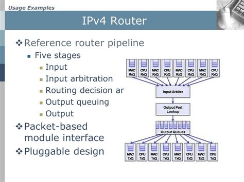 ppt netfpga reusable router architecture for experimental research