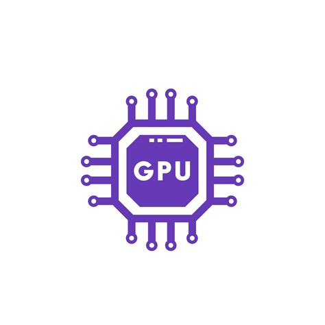 GPU Icon Graphic Chipset Vector 3005307 Vector Art At Vecteezy