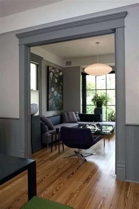 Image Result For Dark Trim And Gray Walls Dark Interiors Grey Walls