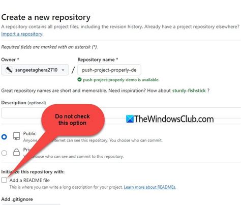 How To Push A Project To Github