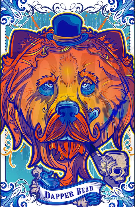 Dapper Bear Tom Ryans Studio