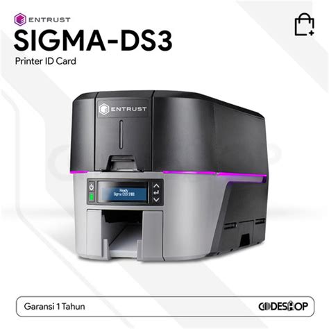 Promo Id Card Printer Entrust Sigma Ds3 Simplex Single Side Usb