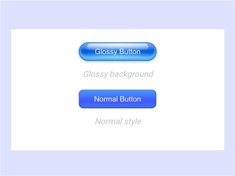 Css Button With Glossy Background Color — Codehim
