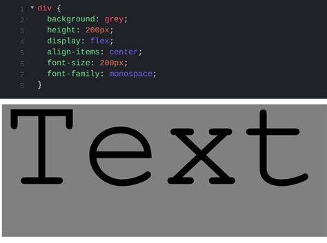 Css How To Seriously Align A Text Vertically In A Span Or Div Stack