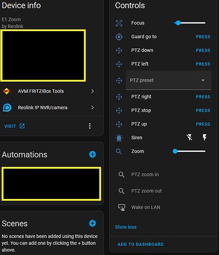 Reolink Integration Disable Update Entity Where Configuration Home Assistant Community