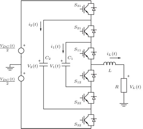 Single Phase Four Level Ie Three Cell Flying Capacitor Converter