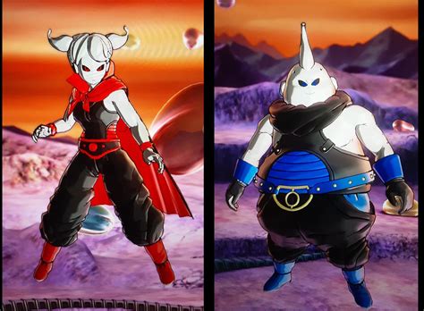 Xenoverse 2 Custom Characters The Majin Siblings By Burnoutprime7 On
