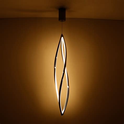 Truly Madly Large Black Led Pendant Light Light And Living