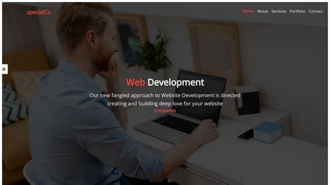 Create Template With Html Css3 Javascript