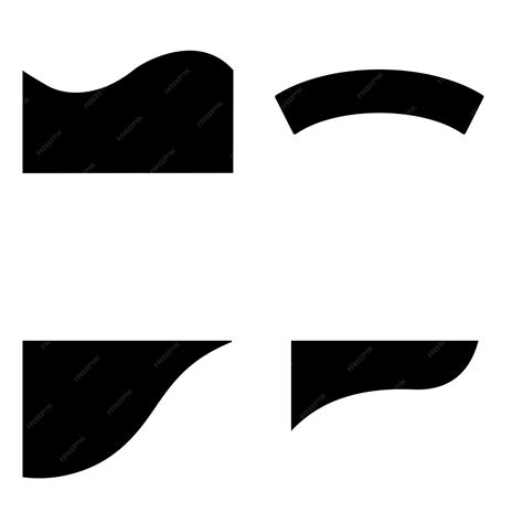 Premium Vector Curve Shape Curve Shape