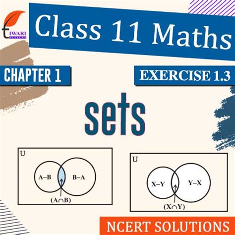 Ncert Solutions For Class 11 Maths Exercise 13 Sets