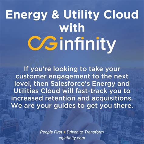 Cg Infinity On Linkedin Cginfinity Salesforce Energy Utilities Support Experts Customers…