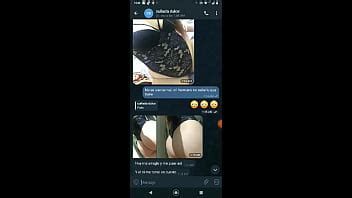Conversacion De Whatsapp Telegram Chat Con Mi Cu Ada Caliente Hermano Cornudo Le Encanta La