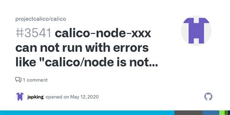 Calico Node Xxx Can Not Run With Errors Like Caliconode Is Not Ready