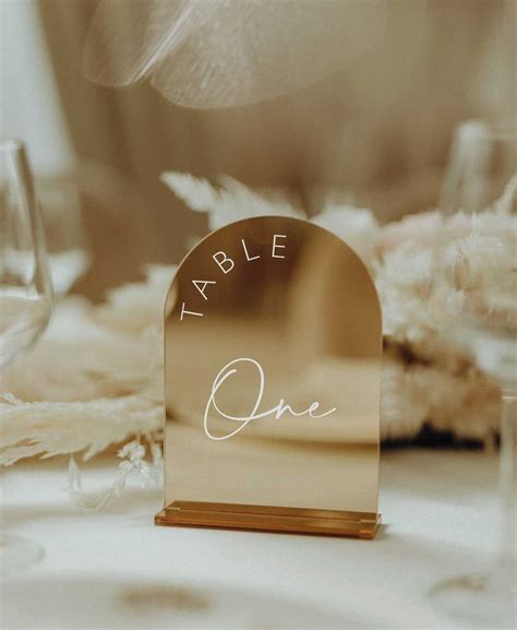 Custom Table Numbers Menu Sign Wedding Bar Bat Mitzvahs Party